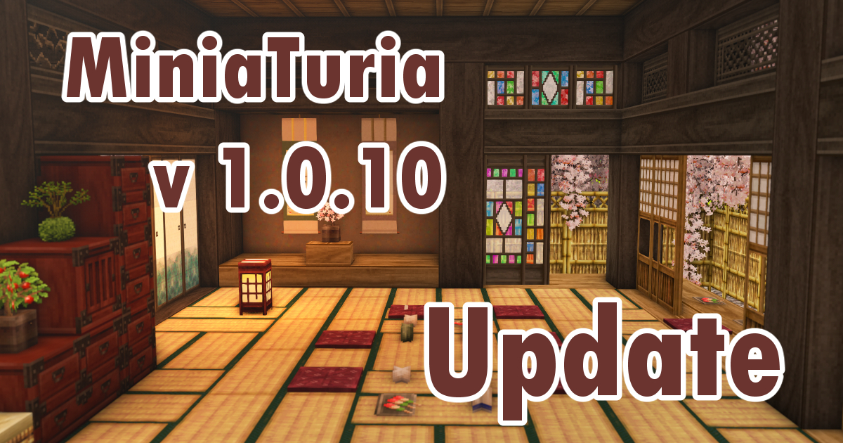 MiniaTuria 1.7.10 [v 1.0.10] Update!