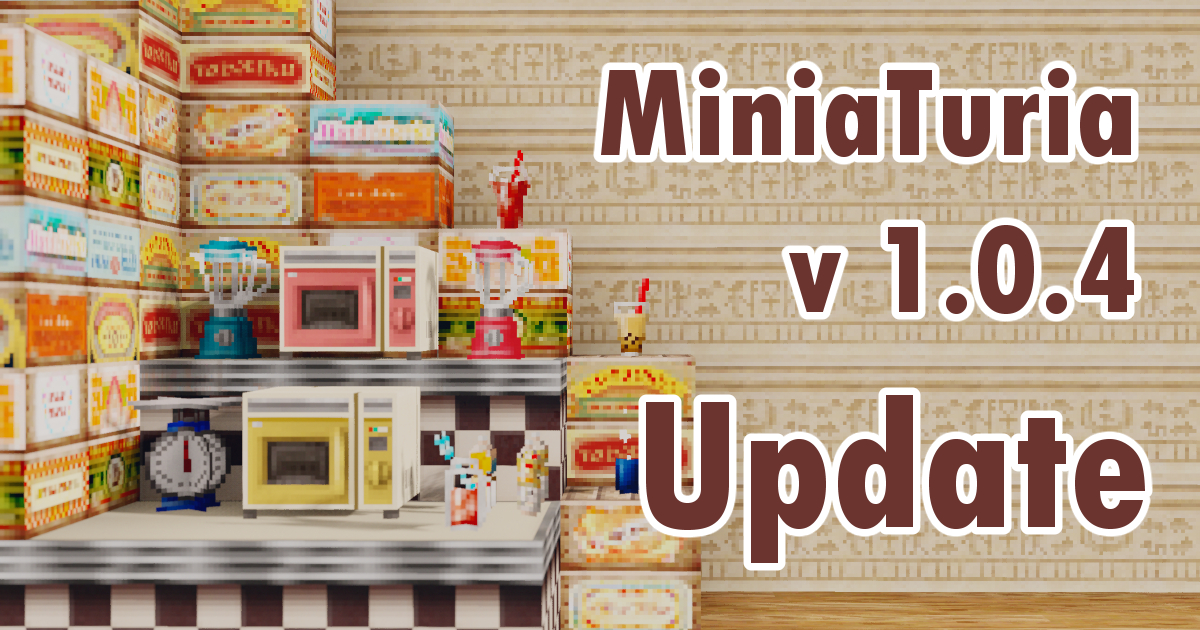 MiniaTuria 1.7.10 [v 1.0.4] Update | Minecraft MiniaTuria
